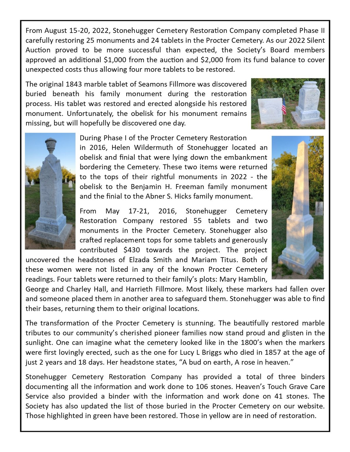Procter Cemetery Restoration Project for website 2024-12-17 pg 2 (1 ...